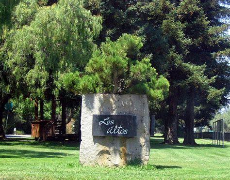 Los Altos Hills Map Santa Clara County California Usa