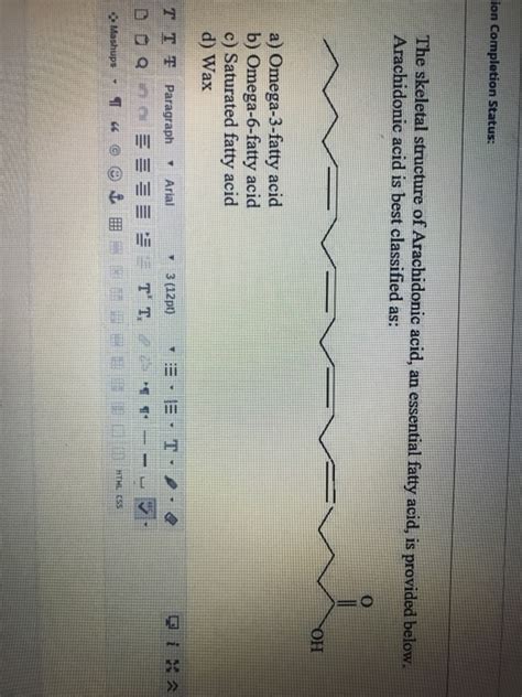 Solved Structure Shown Below Is The Skeletal Structure Of A Chegg