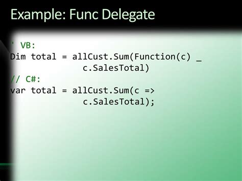 Ppt Getting The Most From Lambda Expressions Powerpoint Presentation