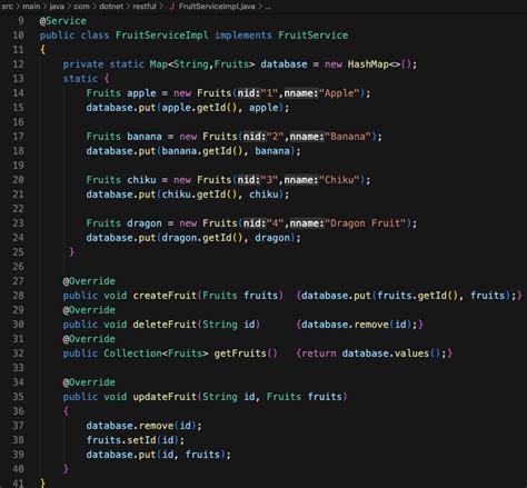 Spring Boot Service Components Dot Net Tutorials