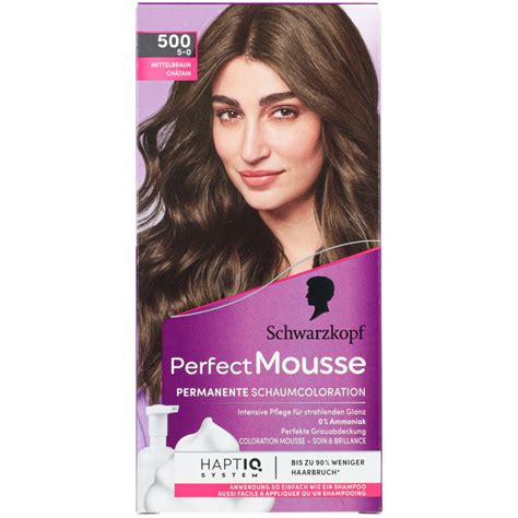 Coloration permanente Perfect Mousse 400 Châtain foncé (93ml) acheter à ...