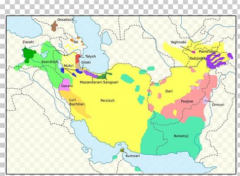 Iranian Languages Farsi Linguistic Map Dari Language Png Clipart Area
