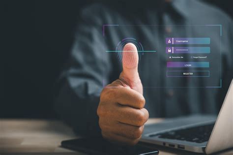 premium photo securing personal and financial data with a futuristic