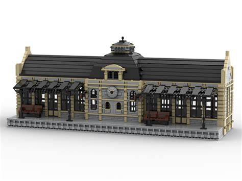 Lego Moc Central Station By Huebre Rebrickable Build With Lego