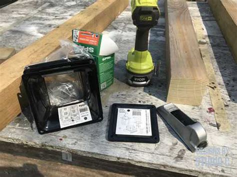 Step By Step Tutorial How To Attach A X Post On A Deck