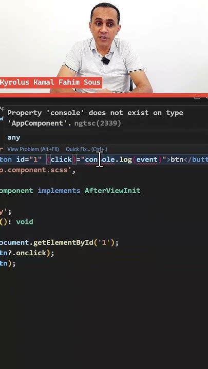 كيفية التعامل مع الevents في الانجولار Angular18 Angular17 Angular
