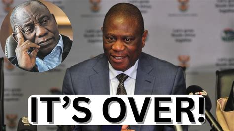 Unexpected Paul Mashatile Breaks The Silence He Shows Ramaphosa His