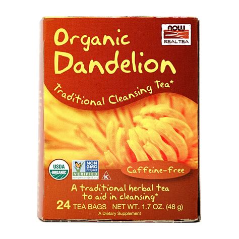 【楽天市場】★楽天now Foods公式販売店★ ダンデライオンティー 各48g 24個 ティーバッグ ナウフーズ カフェインフリー ノン