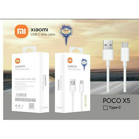 Jual Kabel Data Ori Xiaomi Type C Support Mi Turbo Charging Shopee Indonesia