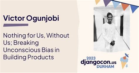 Djangocon Victor Ogunjobi