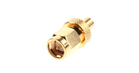 Redukce Mcx Sma Zásuvka Vidlice Zlacená Rasel Cz
