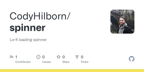 Github Codyhilbornspinner Lo Fi Loading Spinner