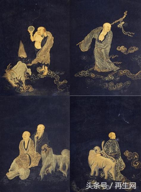 羅漢奇獸圖 每日頭條
