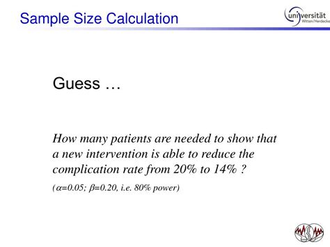 PPT Sample Size Calculation PowerPoint Presentation Free Download ID