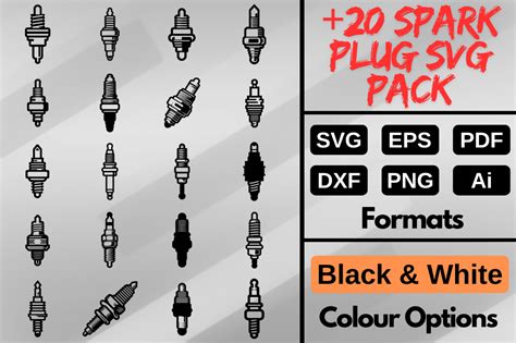 Spark Plug Svg Bundle Pack Digital Png Graphic By Artful Assetsy · Creative Fabrica Spark Plug Svg Bundle Pack Digital Png Graphic By Artful Assetsy · Creative Fabrica