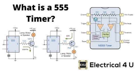555 Timer Ic Working Principle Block Diagram Circuit Schematics