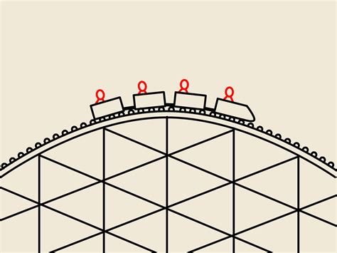 Easy Drawing Roller Coaster