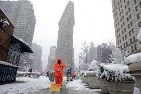 Spring Noreaster Slams East Coast Snow Winds To Pummel Major Cities