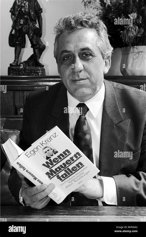 Krenz Egon 1931937 German Politician Sed Council Of The German Democratic Republic