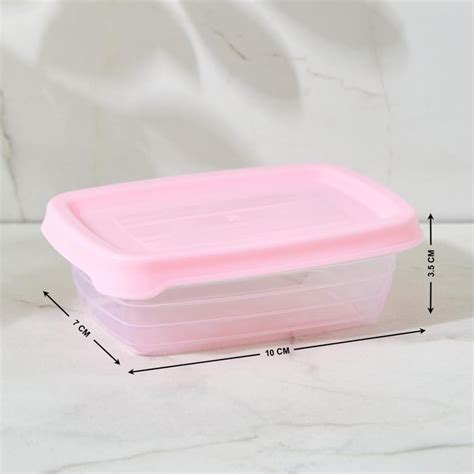 Buy Fiesta Valiant Set Of 4 Polypropylene Storage Containers 150ml From Home Centre At Just