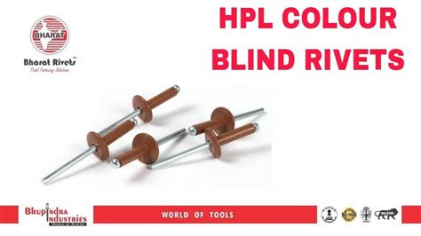 Hpl Color Blind Rivets Size 48mm X 20mm X 14mm At ₹ 3piece In