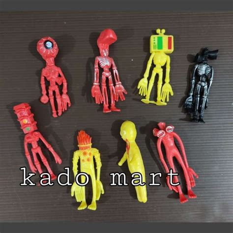 Jual Siren Head Horror Action Figure Set 8 Pcs Di Seller Lemonia