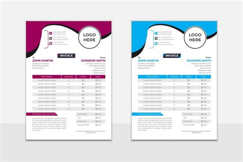 Premium Vector Invoice Design Creative Modern Business Payment Calculation Vector Template Premium Vector Invoice Design Creative Modern Business Payment Calculation Vector Template