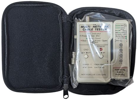 Utp Stp Coaxial And Modular Cable Tester Sciencepurchase