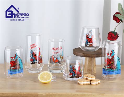 High End Borosilicate Glass Cup With Decal And Heat Resistance Suppliers