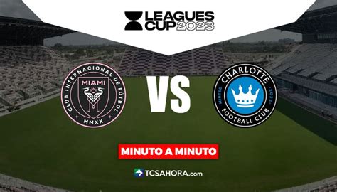 FIN DEL PARTIDO Inter Miami Vs Charlotte FC