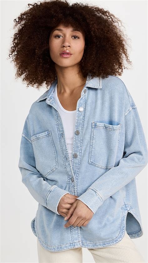Z Supply All Day Knit Denim Jacket | Shopbop