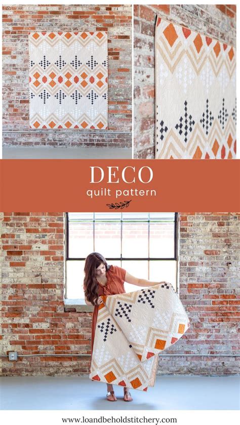 Deco Quilt The Ivory Version Quilting Designs Patterns Quilt