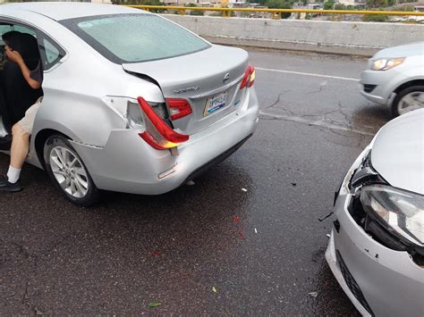 Se Registra Choque Múltiple Sobre El Puente Hamburgo De Gómez Palacio