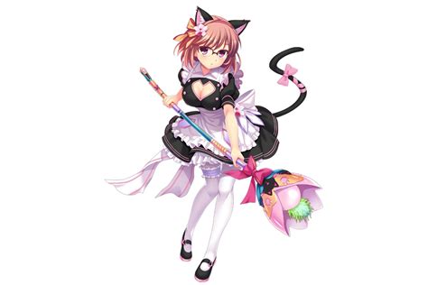 Cymbidium Cat Ear Maid Flower Knight Girl Wikia Fandom