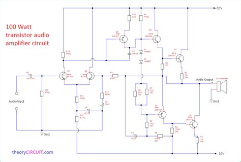 Preamplifier Schematic Diagram