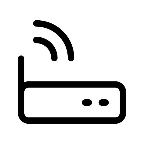 Wifi Router Icon Vector Symbol Design Illustration 26631392 Vector Art