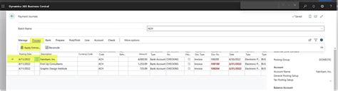 How To Fix An Ach Payment In Dynamics 365 Business Central