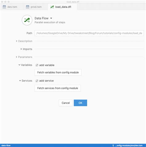 using config modules for environment management tutorials