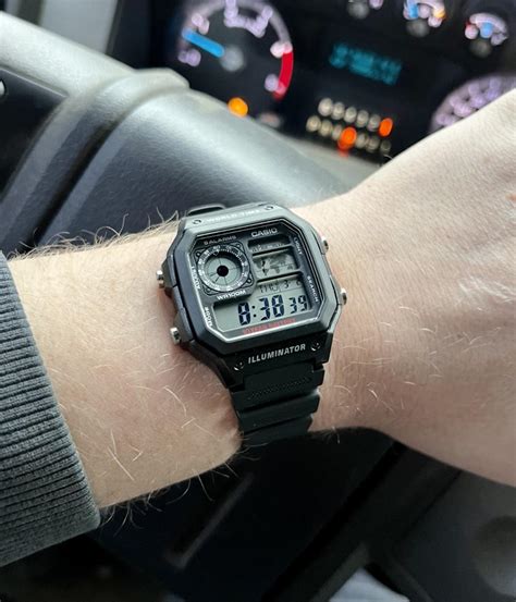 [Casio AE1200WH-1A] This just arrived this morning. It’s my first ...