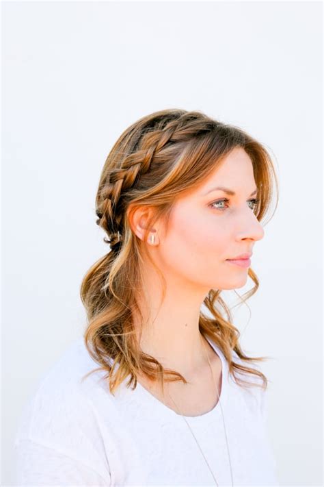 Half Halo Braid Tutorial In Minute Or Less Paper And Stitch