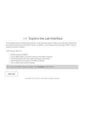 Lab Interface Lab Part Explore The Lab