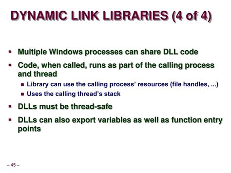 Ppt Windows Memory Management Memory Mapped Files And Dlls