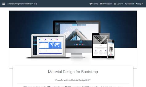 20 Best Material Design Web UI Frameworks For Websites Applications