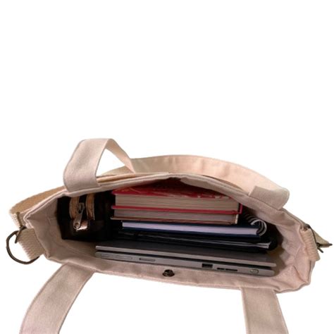 Bolsa Ecobag em Lona Alça Transversal Removível e Ajustável
