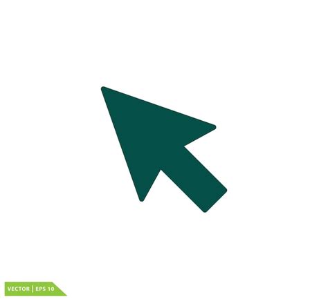 Premium Vector Arrow Pointer Icon Vector Logo Template Trendy