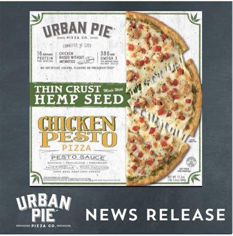 Urban Pie Launches Hemp Seed Pizza Palermos Pizza