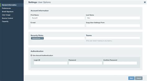 Managing Users Axosoft Documentation