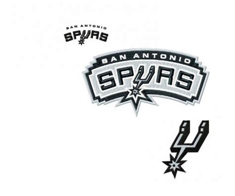 San Antonio Spurs 3 Logos Machine Embroidery Design For Instant Download Machine Embroidery