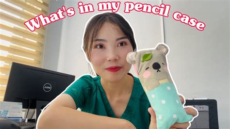Резидент эмчийн амьдрал Whats In My Pencil Case ️ Youtube