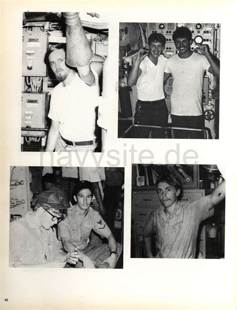 Uss Ramsey Ffg 2 Westpac Cruise Book 1976 77 Engineering Department